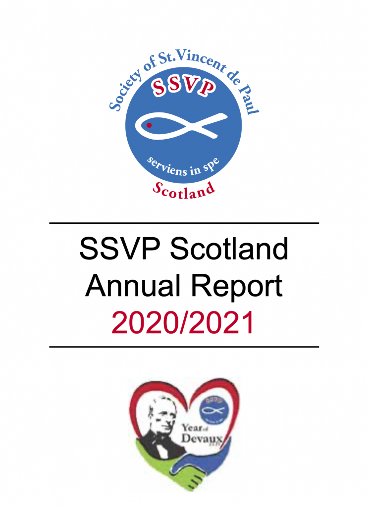 Annual Report 2021 - SSVP Scotland