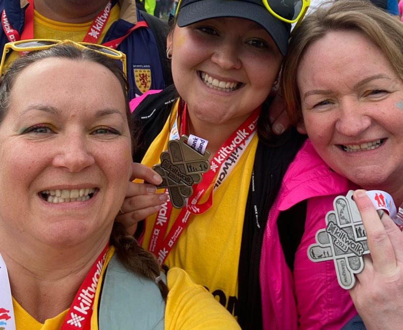 Mini Vinnie Teacher takes on the Kilt walk and raises £1065.99 for SSVP ...